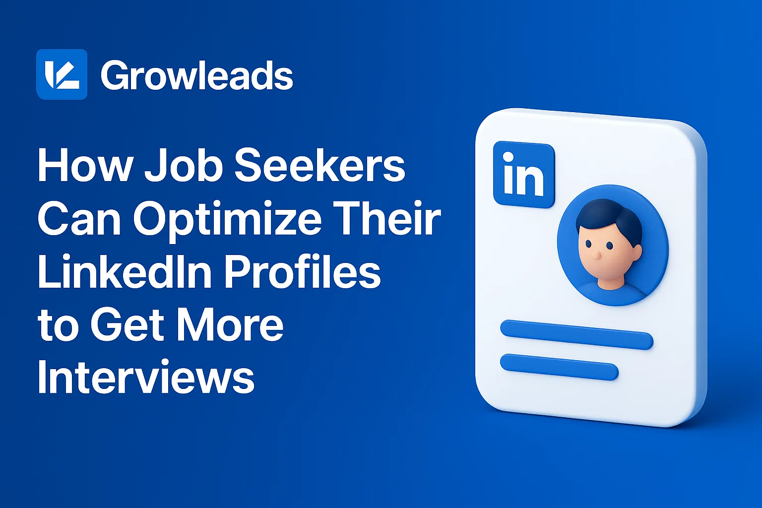 How Job Seekers Can Optimize Their LinkedIn Profiles to get more interviews